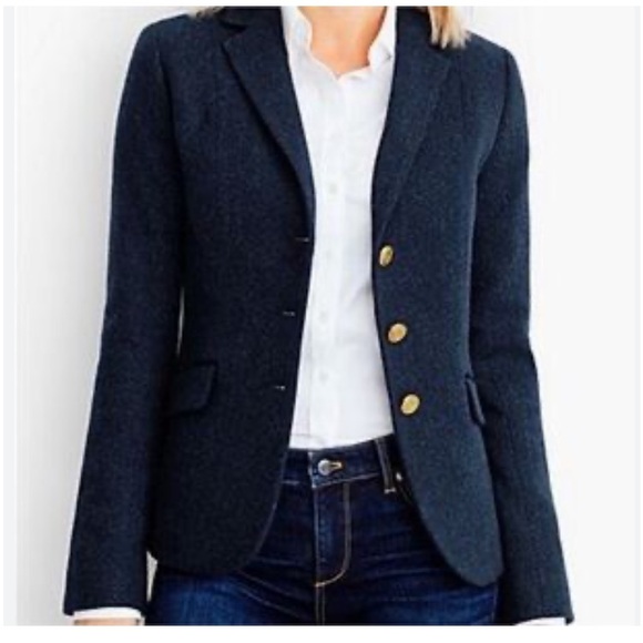 Talbots | Jackets & Coats | Talbots Talbots Classic Aberdeen Navy ...